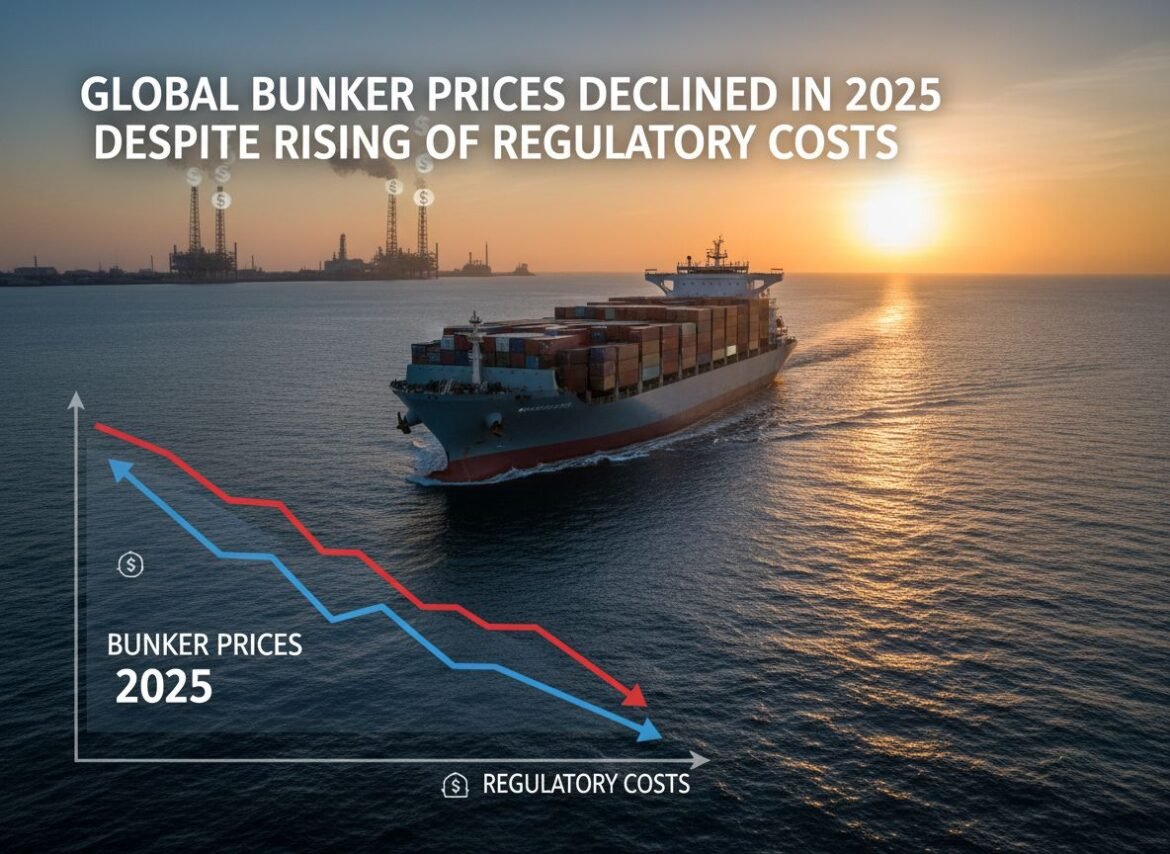 Global Bunker Prices Declined in 2025